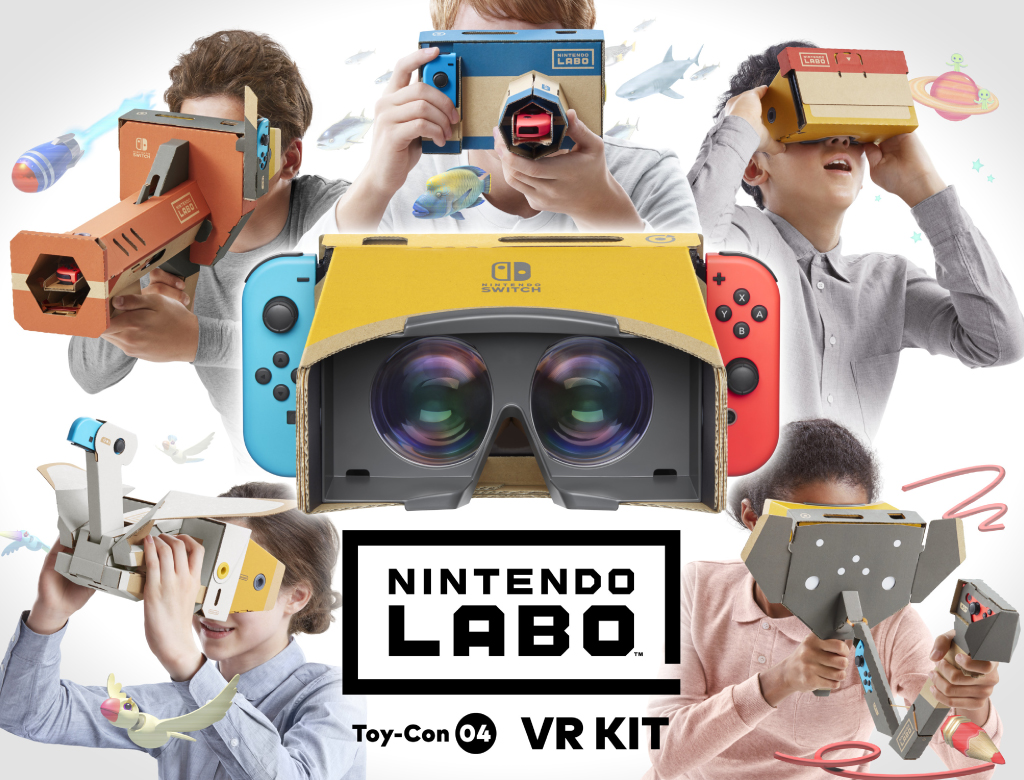 New Nintendo Labo Kit Combines Physical, Digital, and Virtual Play ...