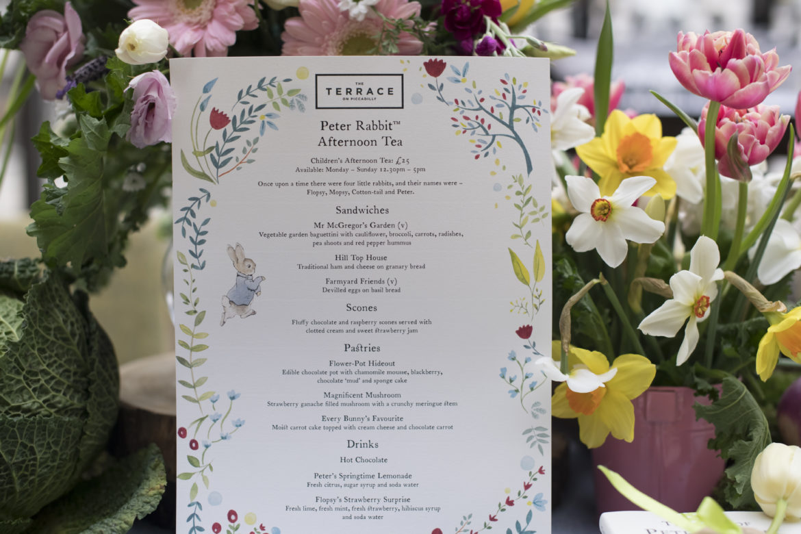 Le Méridien Piccadilly Serves Up Peter Rabbit Afternoon Tea - aNb Media ...