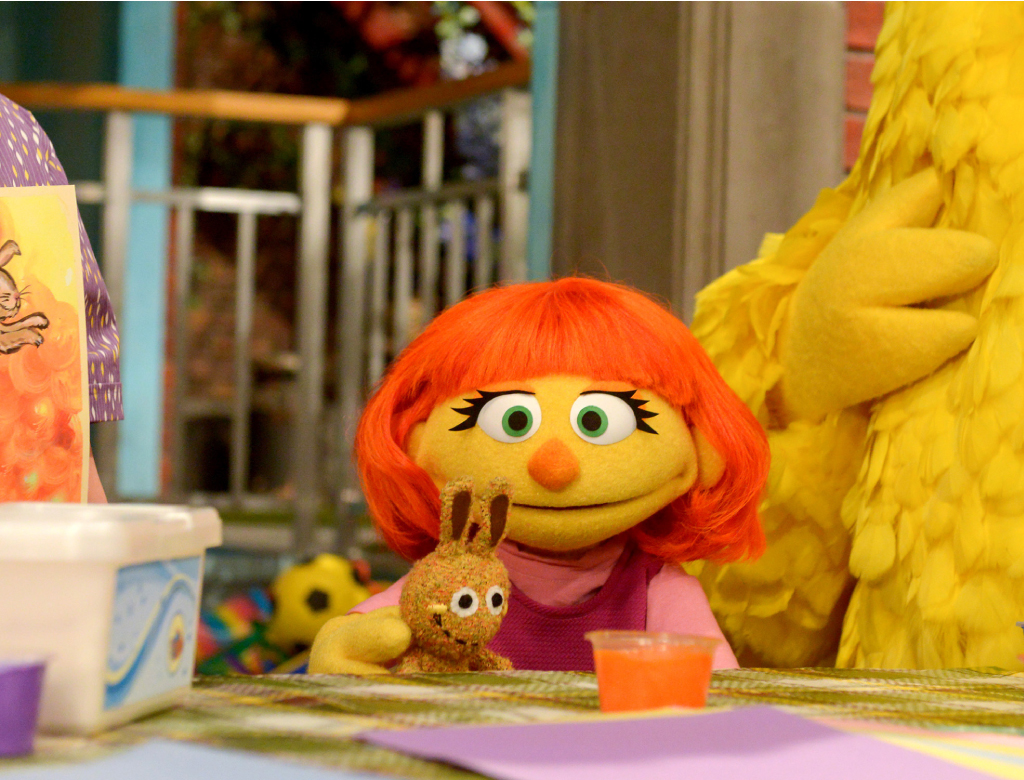 Sesame Debuts Julia's Family as Part of Autism Awareness Month ...