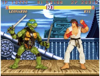 Another Toy Match-Up of Epic Proportions: Street Fighter vs. Teenage ...