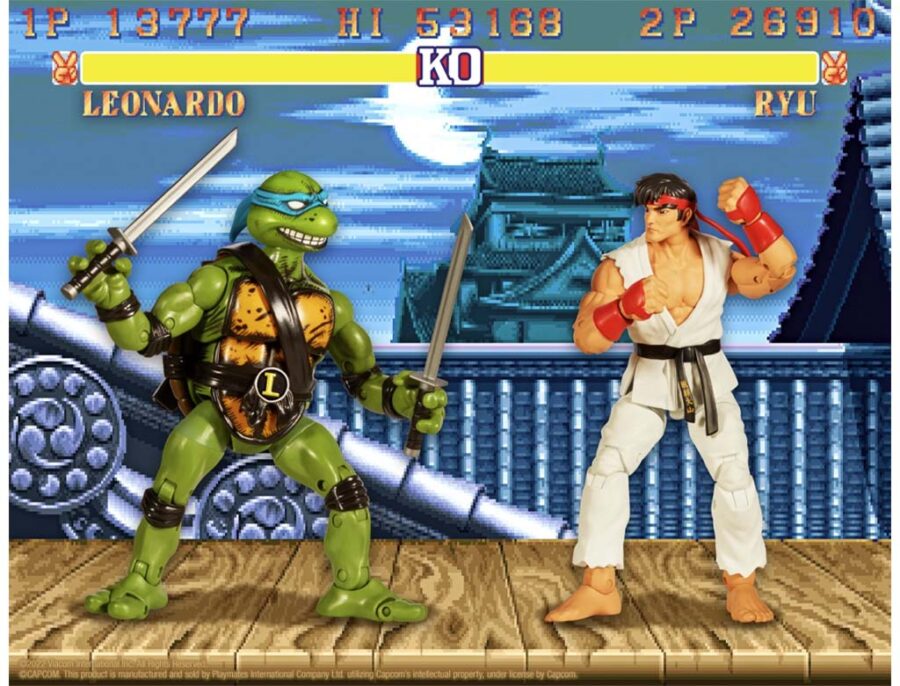 Another Toy Match-Up of Epic Proportions: Street Fighter vs. Teenage ...