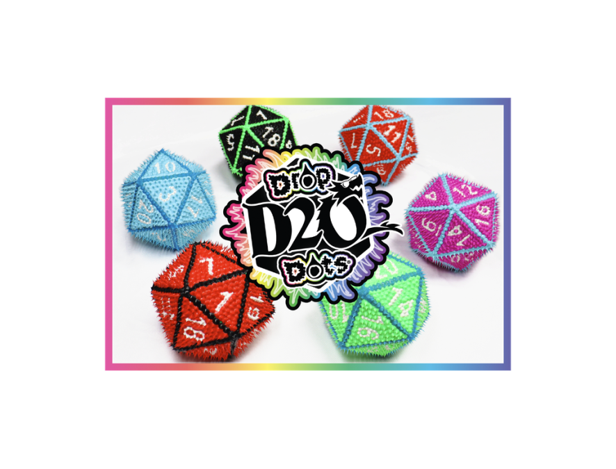 Kess Sees Kickstarter for Drop Dots D20 Jumbo Dice Fully Funded In ...
