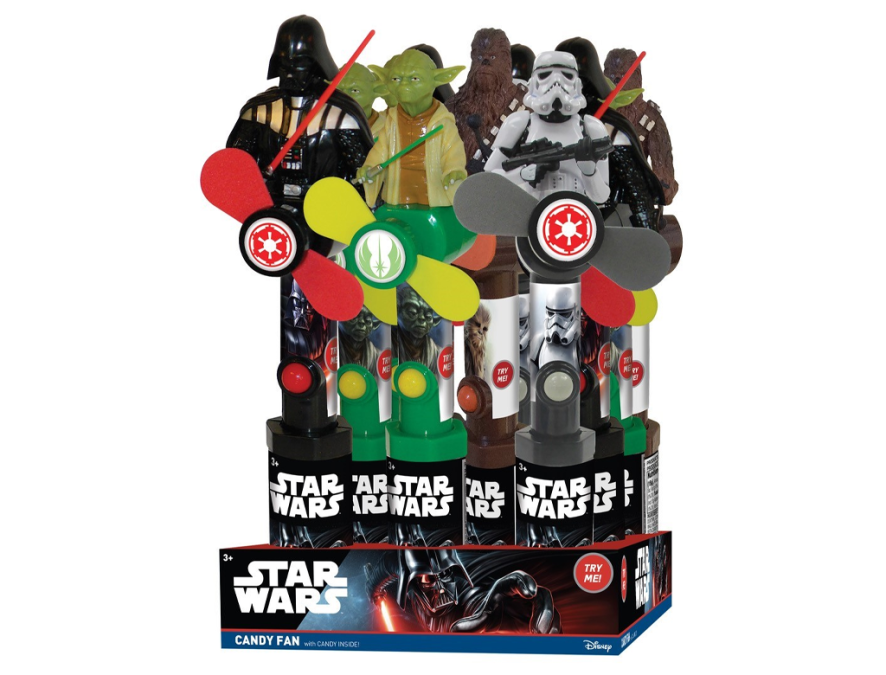 CandyRific Launches Star Wars themed Classic Character Candy Fan - aNb ...