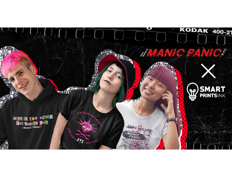 Manic Panic Joins Forces with SmartPrintsInk to Bring Apparel to Dye ...