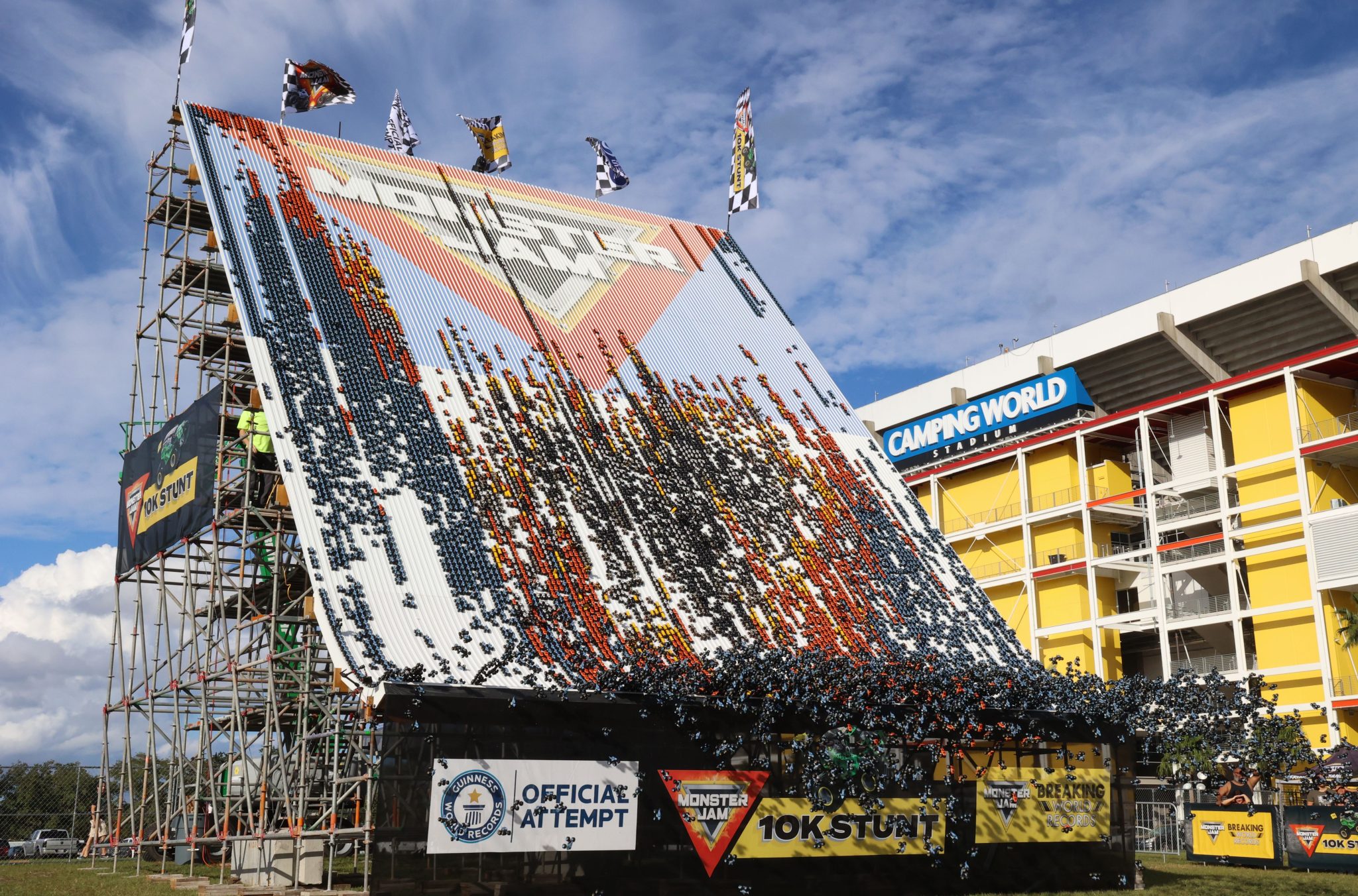 Monster Jam and Spin Master Set Guinness World Record Title for Largest ...