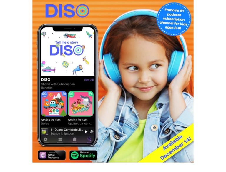 Multilingual Children's Podcast DISO Launches Outside France on Spotify ...