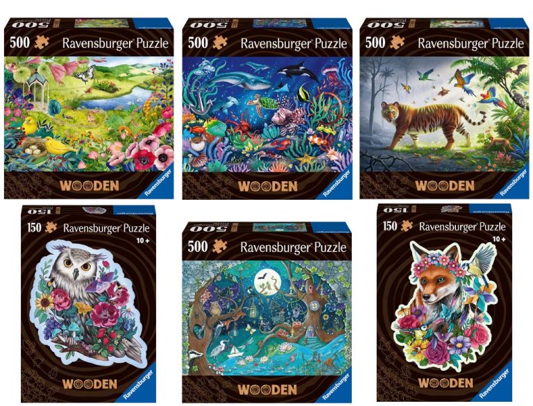 Ravensburger Unveils Vibrant Line of Natural Wooden Puzzles in Time for ...
