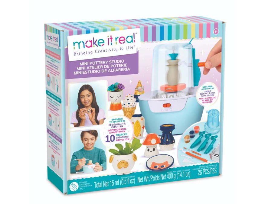 Make It Real Debuts the Mini Pottery Studio - aNb Media, Inc.