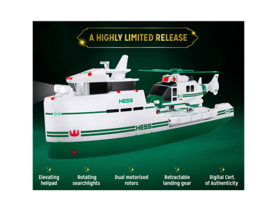 Hess Toy Truck Releases Extremely Rare Collector's Edition Explorer ...