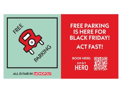 Hasbro and Monopoly Offer Free Parking for Black Friday Shoppers in ...
