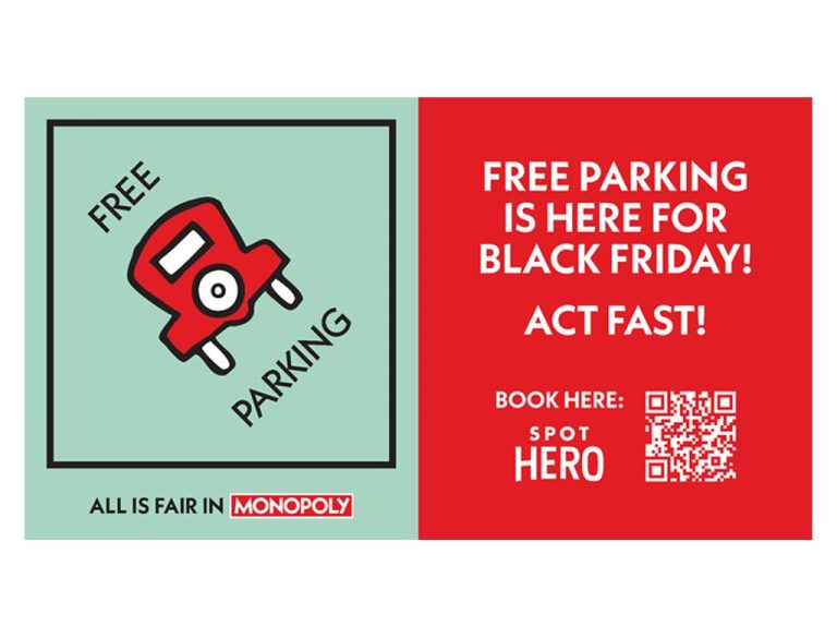 Hasbro and Monopoly Offer Free Parking for Black Friday Shoppers in ...