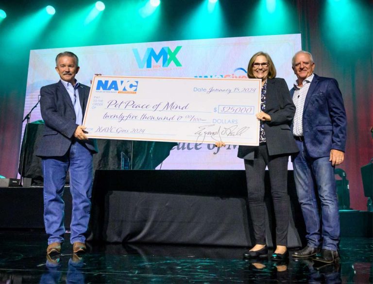 NAVC Announces Pet Peace of Mind as the 2024 NAVC Gives Marquee Award Recipient - aNb Media, Inc.